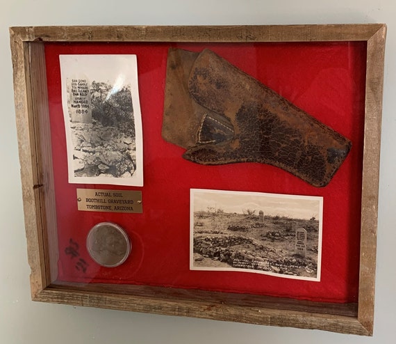 Memories of Boothill Old West Shadow Box - Etsy