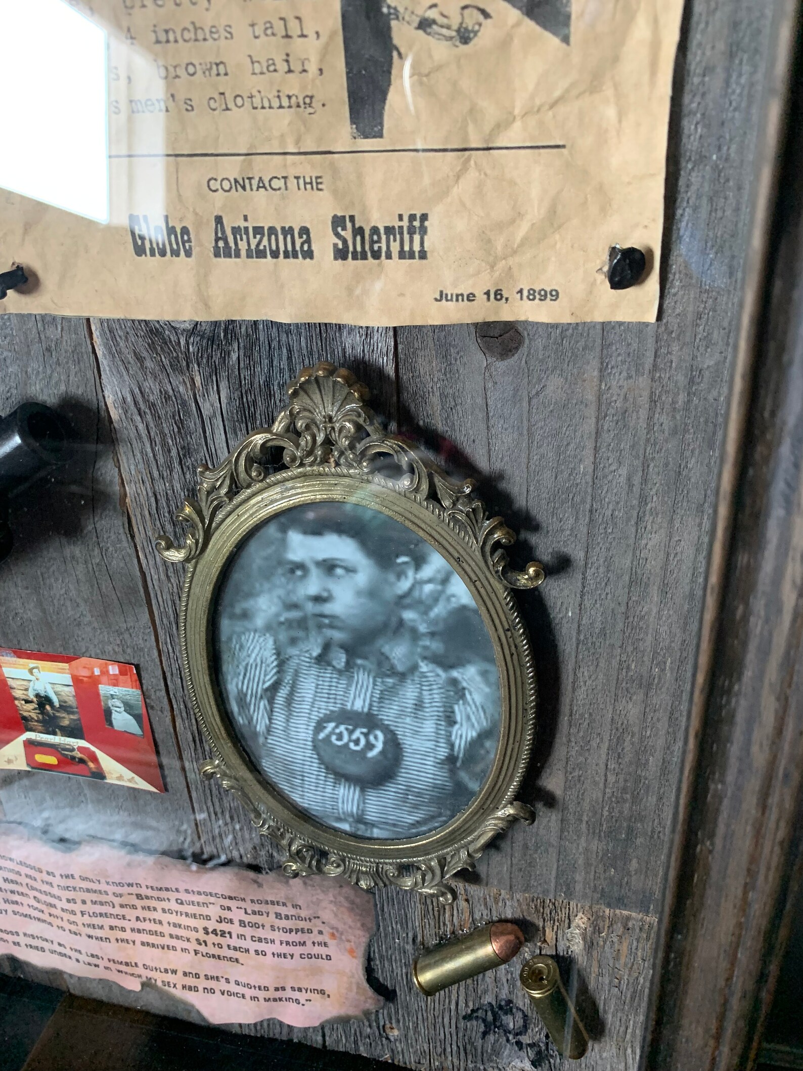 The Tale of Pearl Hart Old West Shadow Box - Etsy