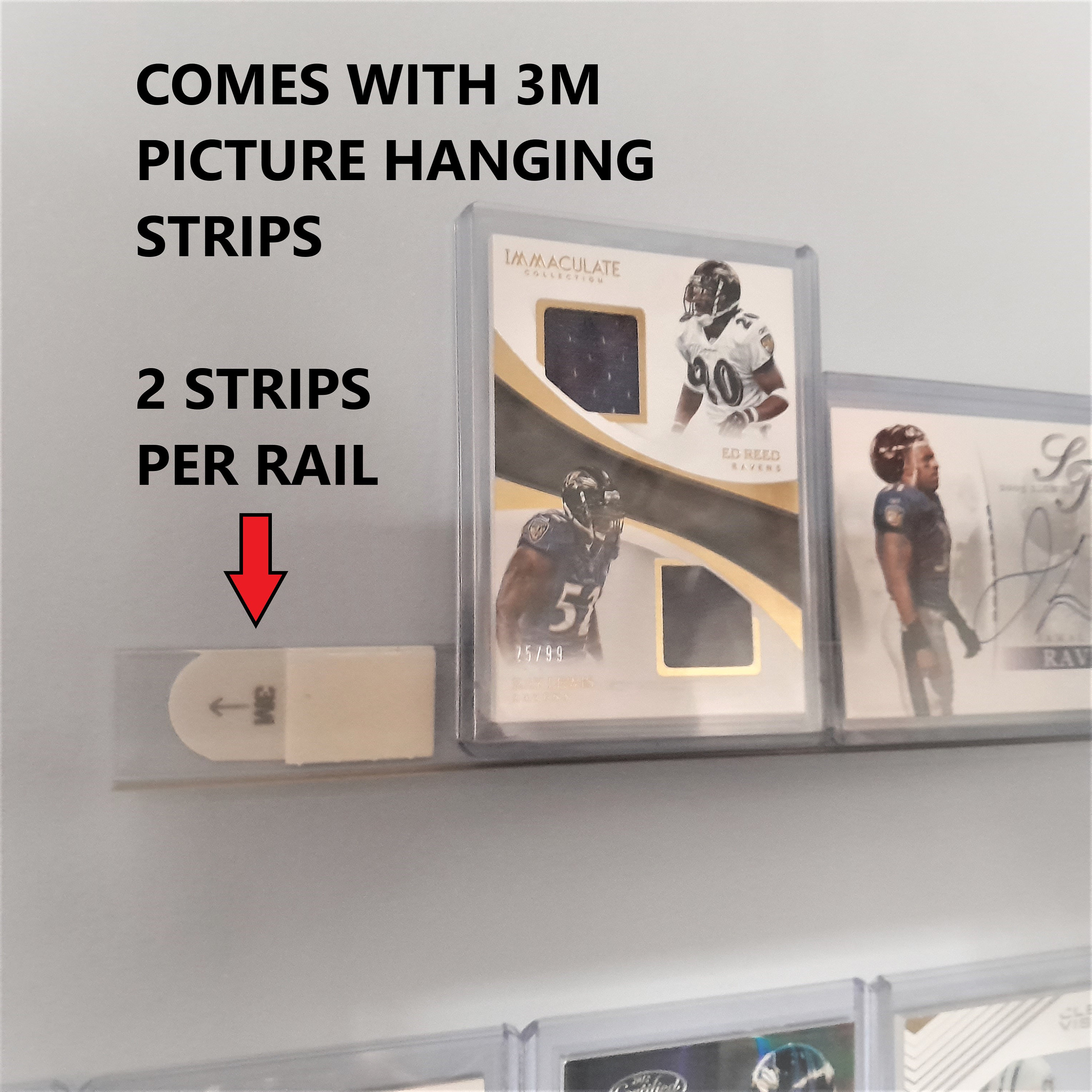 Graded Slabs & ONE TOUCH Trading Card Display Displays 24 Cards 3M ...