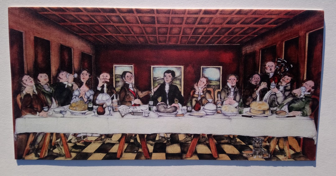 ROBERT BURNS SUPPER. Scottish Humorous Greeting Card From an - Etsy UK