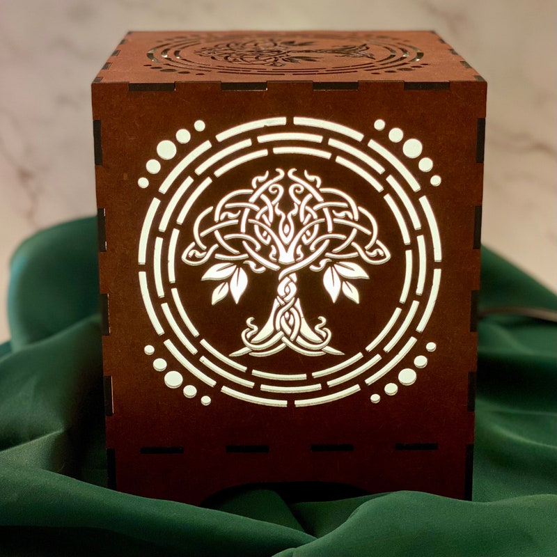 Celtic Table Lamp - Etsy