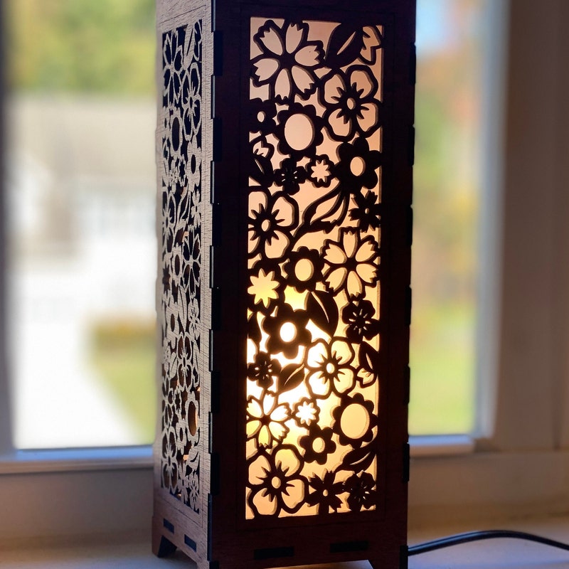 Laser Cut Wood Box - Etsy