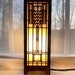 Just Wright (XL) Wood Table Lamp, 14” Extra Large Light Box - Laser-cut ...