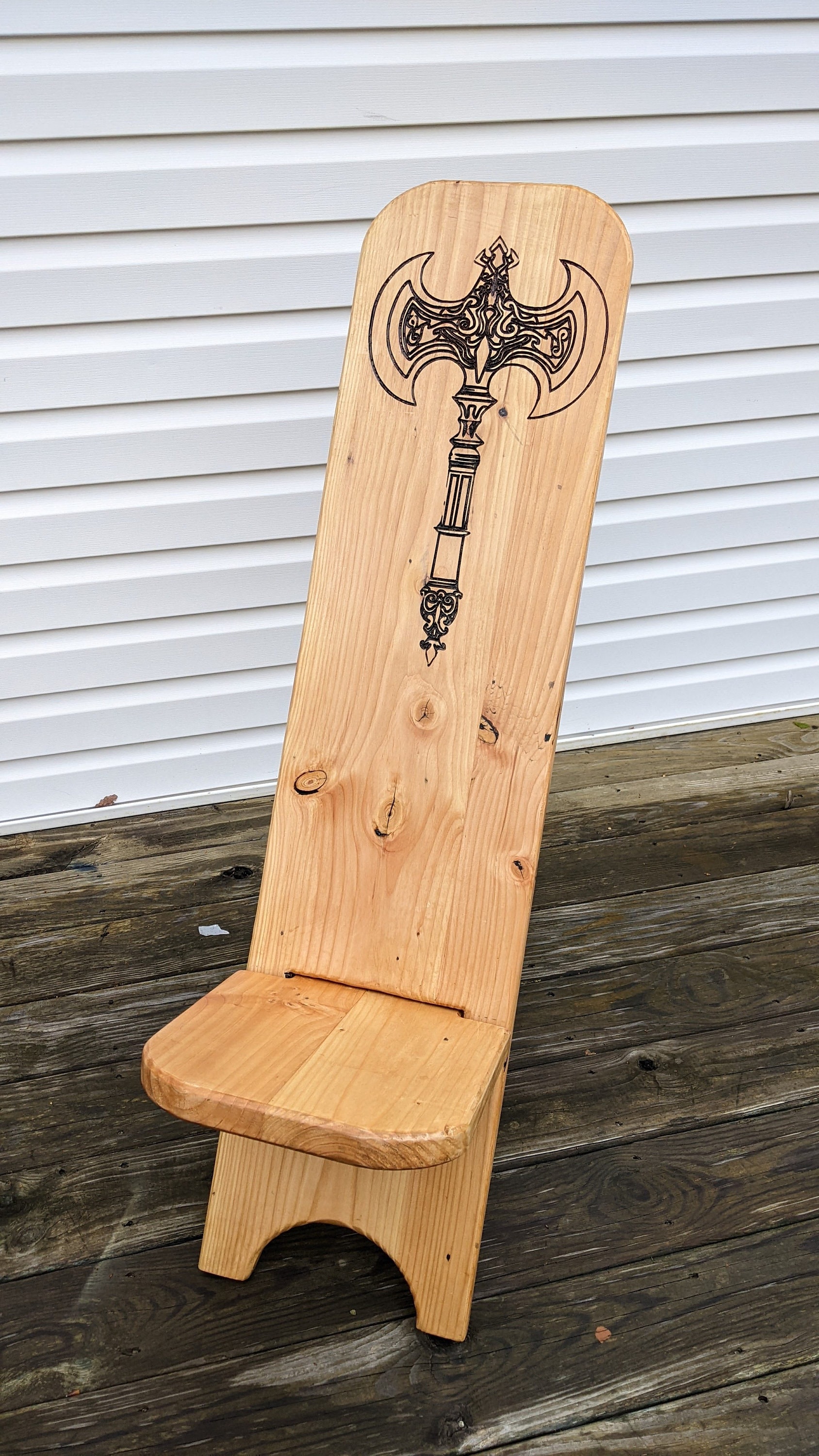 Handcrafted Viking/stargazer/camping Chair. - Etsy