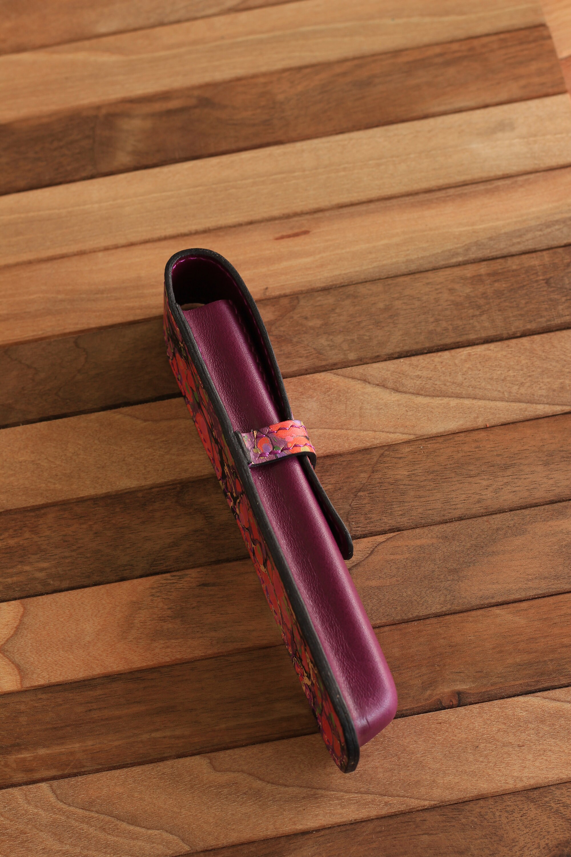 Fountain Pen Case Single Pen Luxury Pen Case Marbled - Etsy