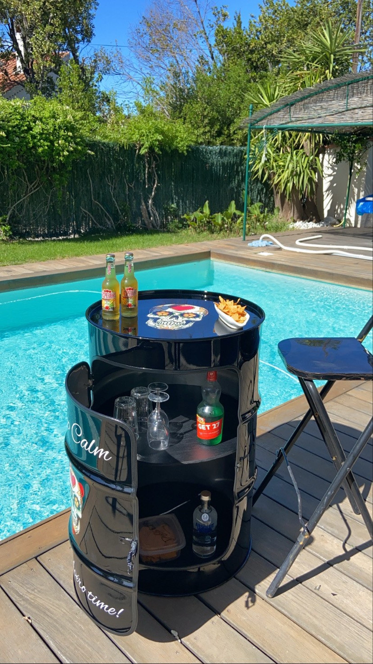 Baril décoratif 90cm personnalisable | Etsy