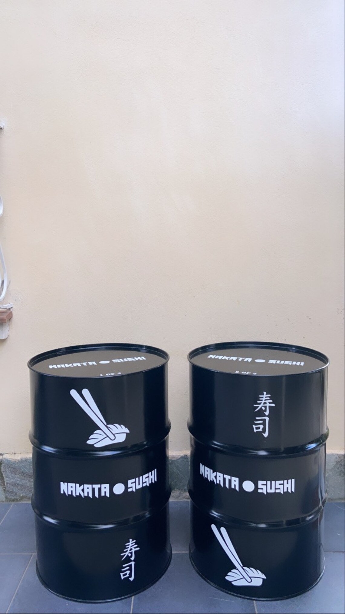 Baril décoratif 90cm personnalisable | Etsy