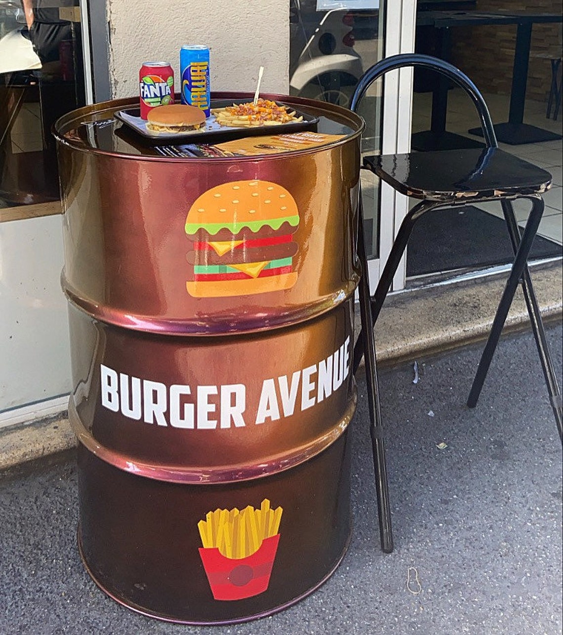 Baril décoratif 90cm personnalisable | Etsy