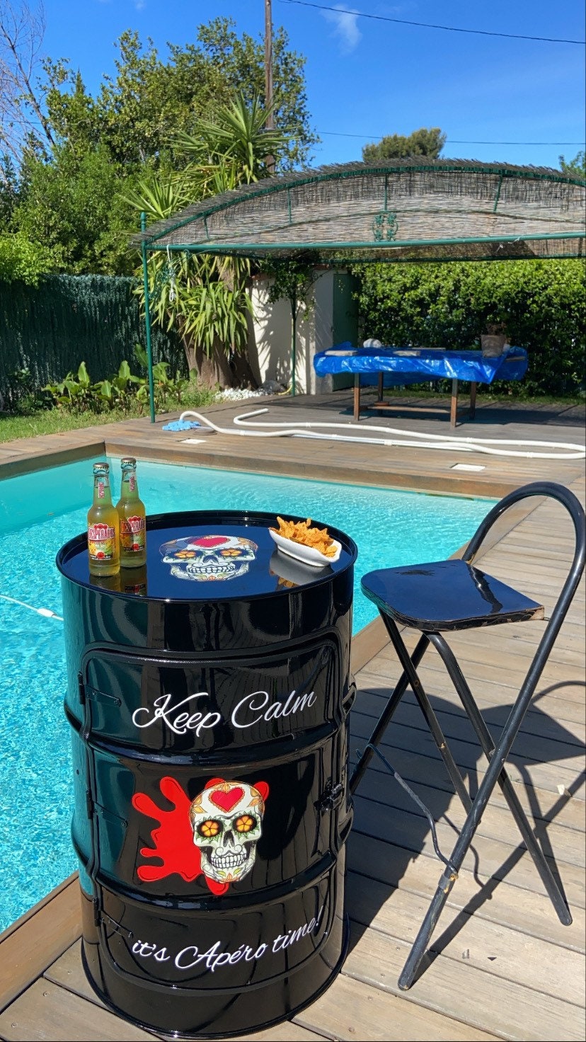 Baril décoratif 90cm personnalisable | Etsy