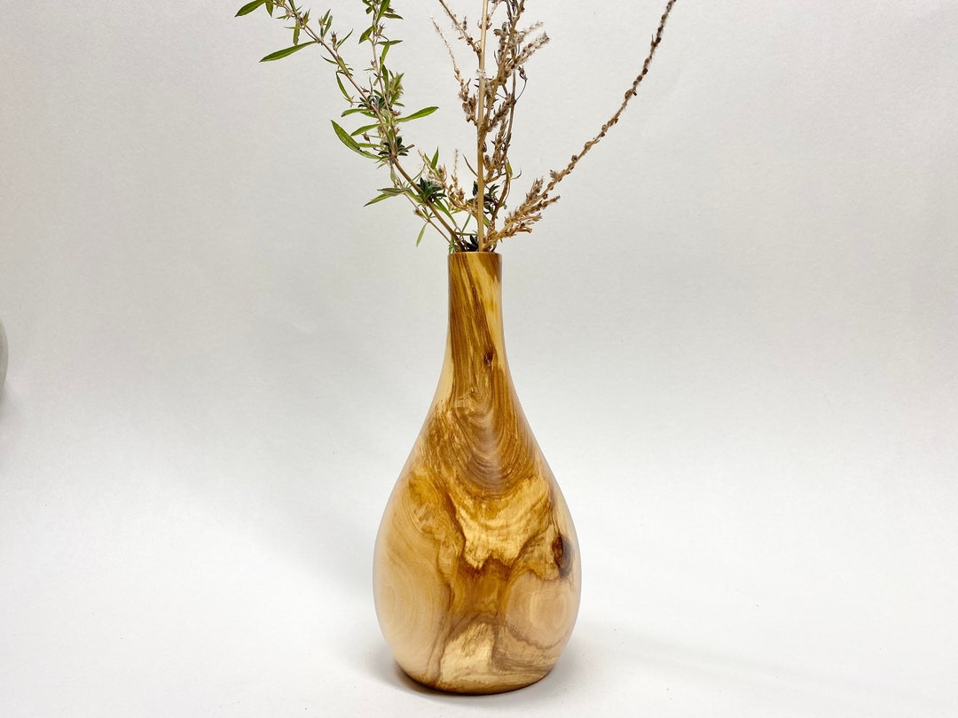 Twig Pot, Weed Pot, Wood Turned Vase, Reclaimed Wood - Etsy