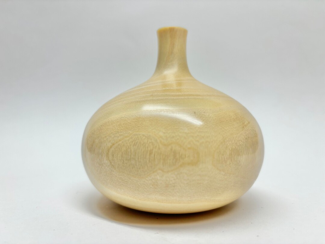 Dry Flower Vase, Twig Pot, Weed Pot, Wood Turned Vase, Reclaimed Wood ...