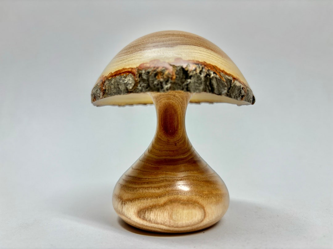 Wood Mushroom, Toadstool, Wood Turned Mushroom, Decorative Mushroom, Salvaged Wood - Etsy