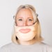 Ventriloquist Half-face Comedy Mask - Natural Lips - Etsy