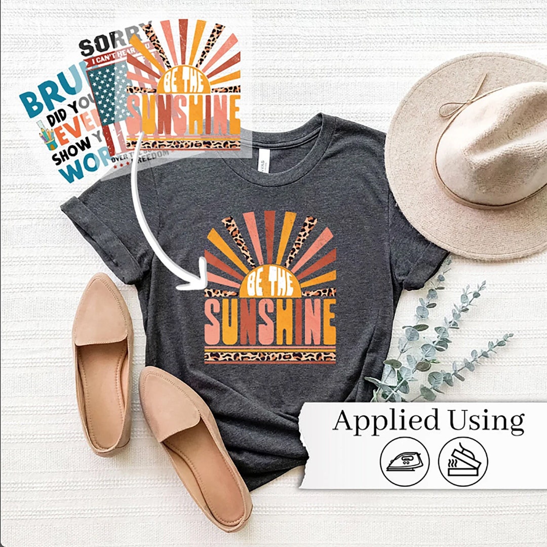 Custom DTF Transfer, Custom Iron on Transfer, Personalized Iron on ...