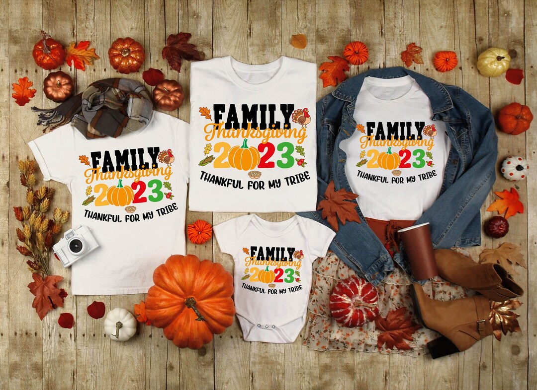 2023 Family Thanksgiving Shirts, Family Thanksgiving Shirt, Funny ...