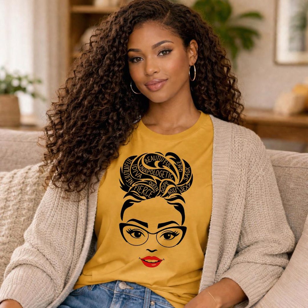 Black Queen Shirt: Afro Woman Empowerment Tee, Valentine's Gift - Etsy