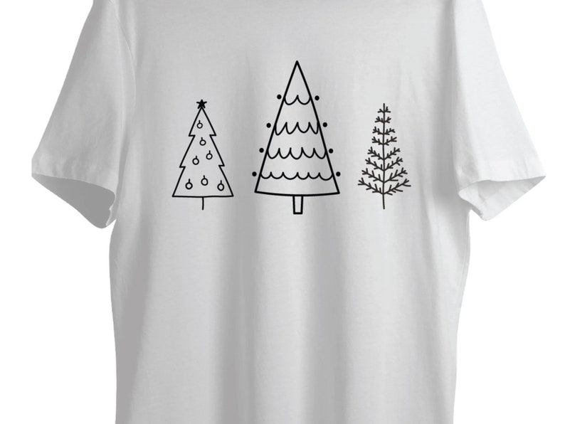 Christmas Tree SVG Bundle, 50 Christmas Tree Designs, Christmas Tree ...