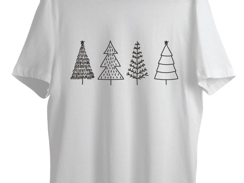Christmas Tree SVG Bundle, 50 Christmas Tree Designs, Christmas Tree ...