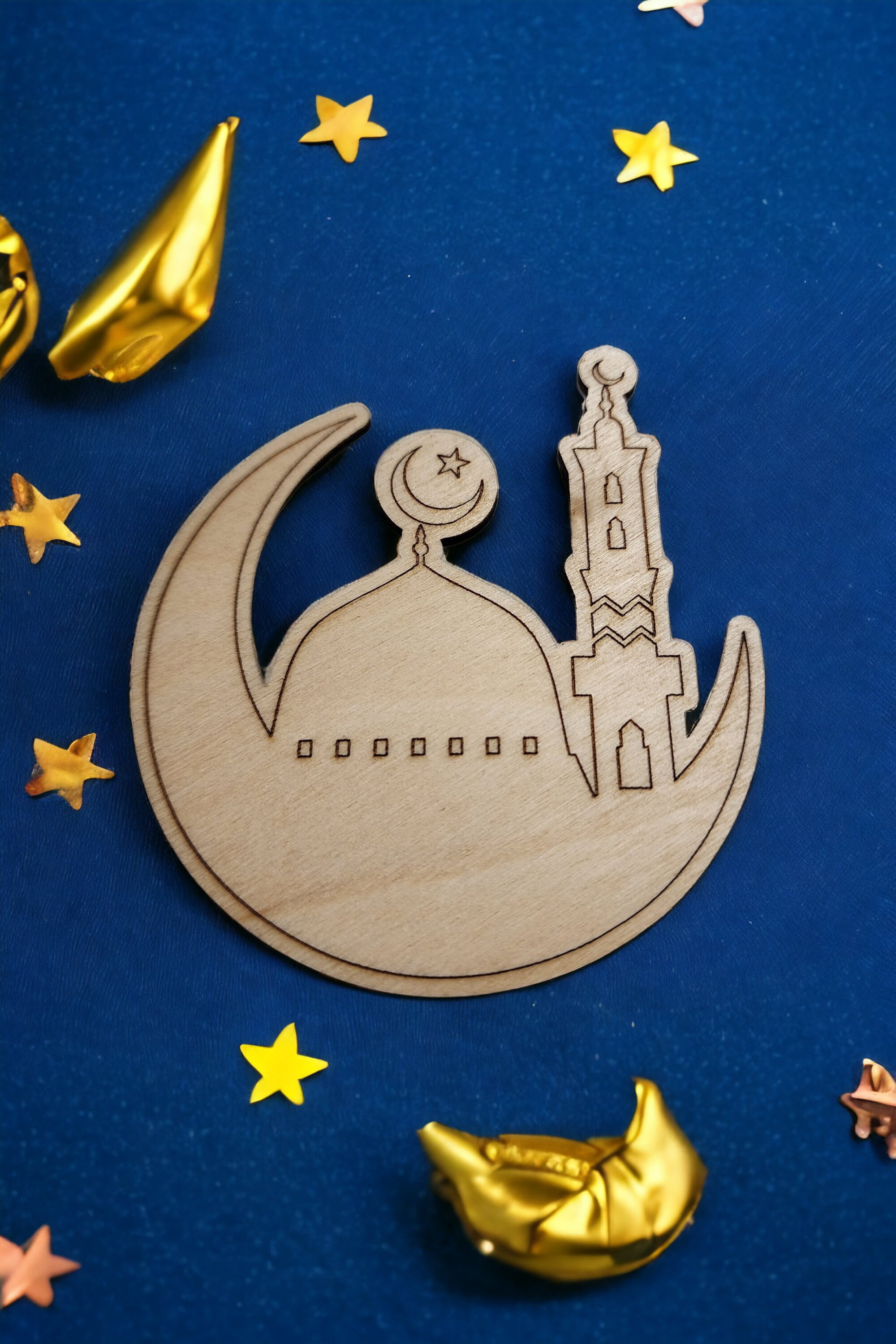 4 Islamic Masjid Cut-outs on 2mm Wood Ramadan or Eid Craft, Paint Art ...