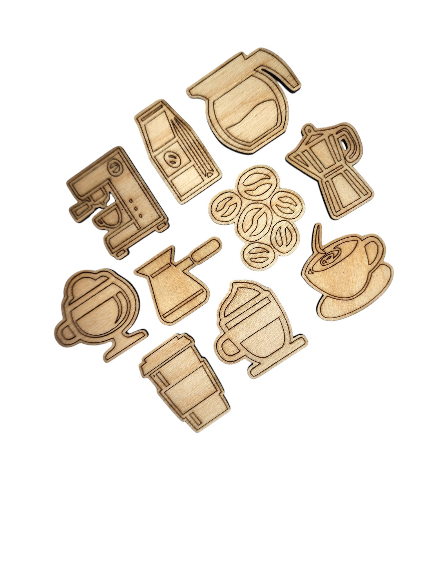 10 Coffee Fridge Magnets for Gift Refrigerator Magnets - Etsy