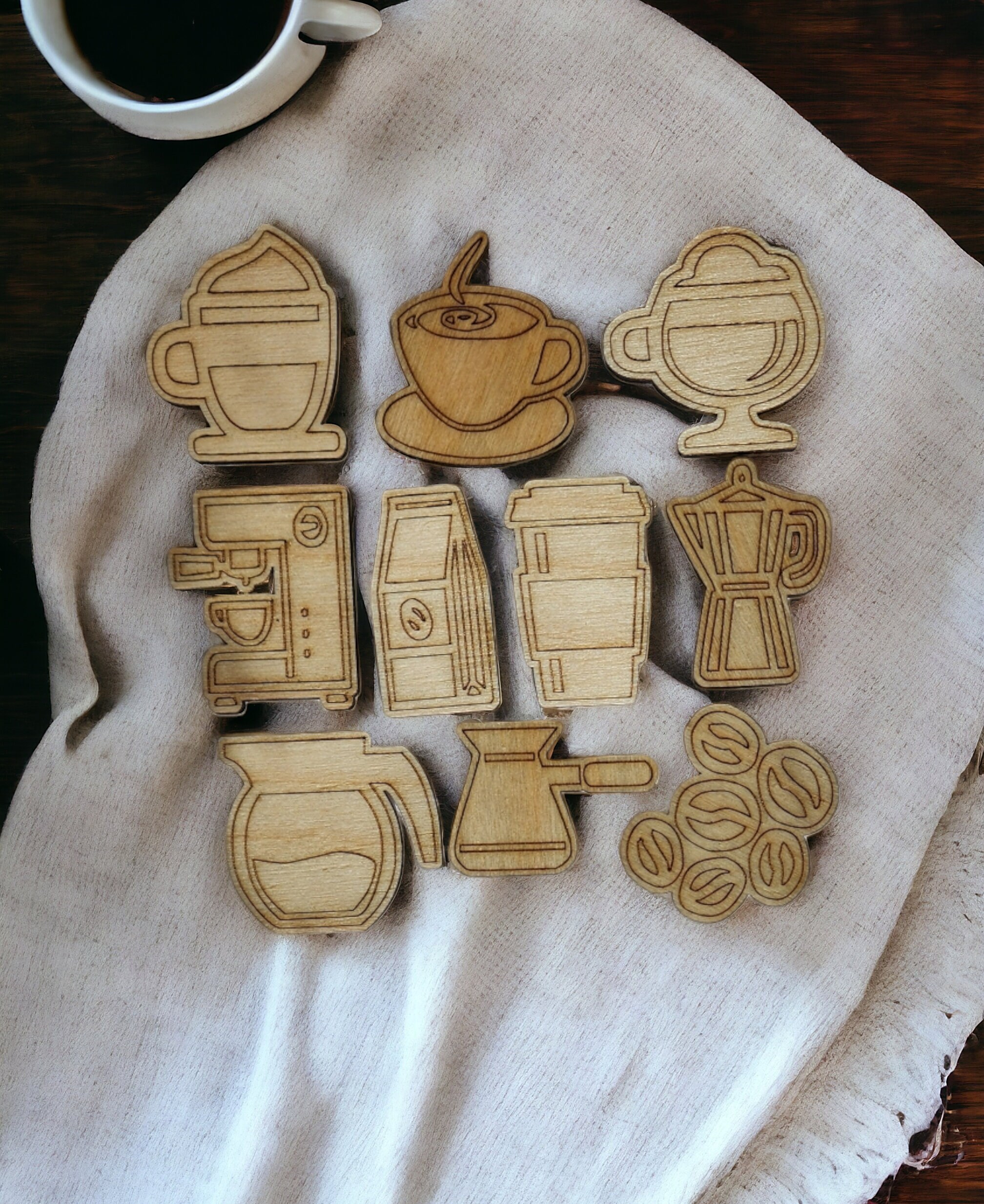 10 Coffee Fridge Magnets for Gift Refrigerator Magnets - Etsy