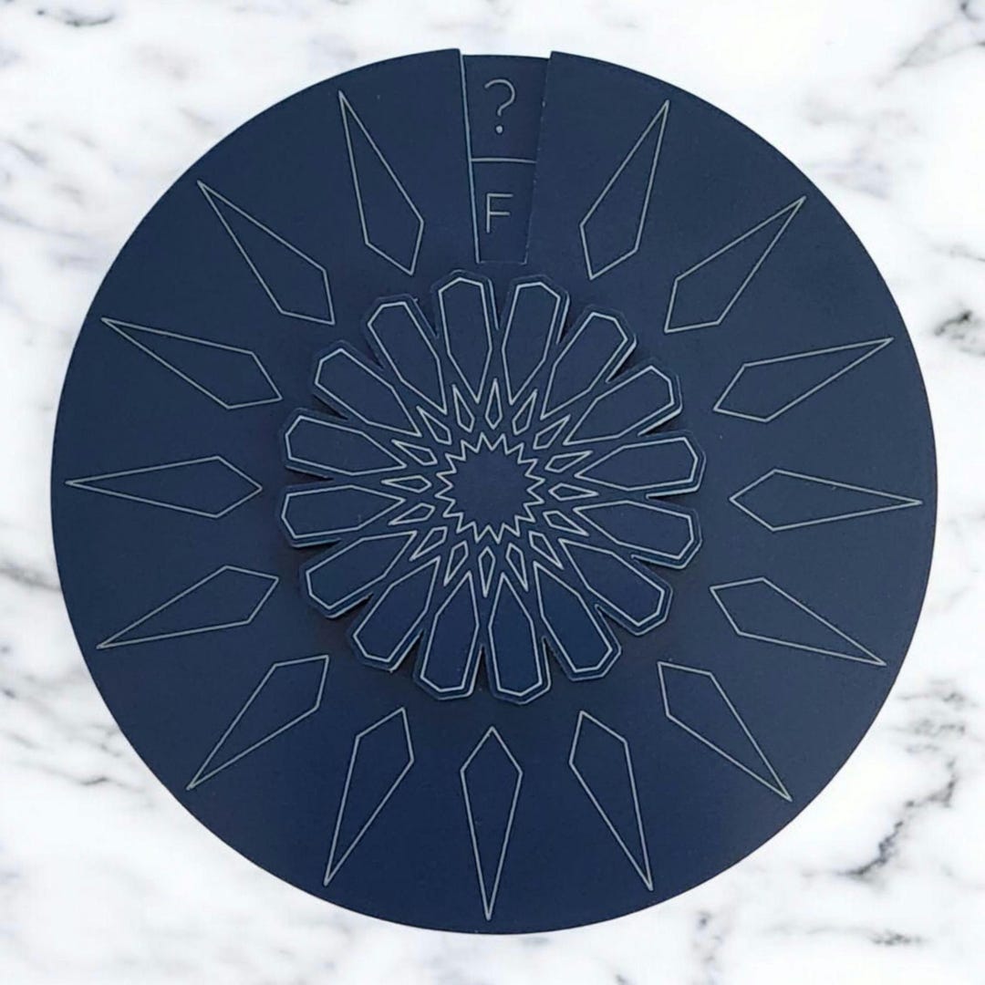 SET of 2 Secret Code Wheels - Spy Decoder for Children - Secret Cipher ...