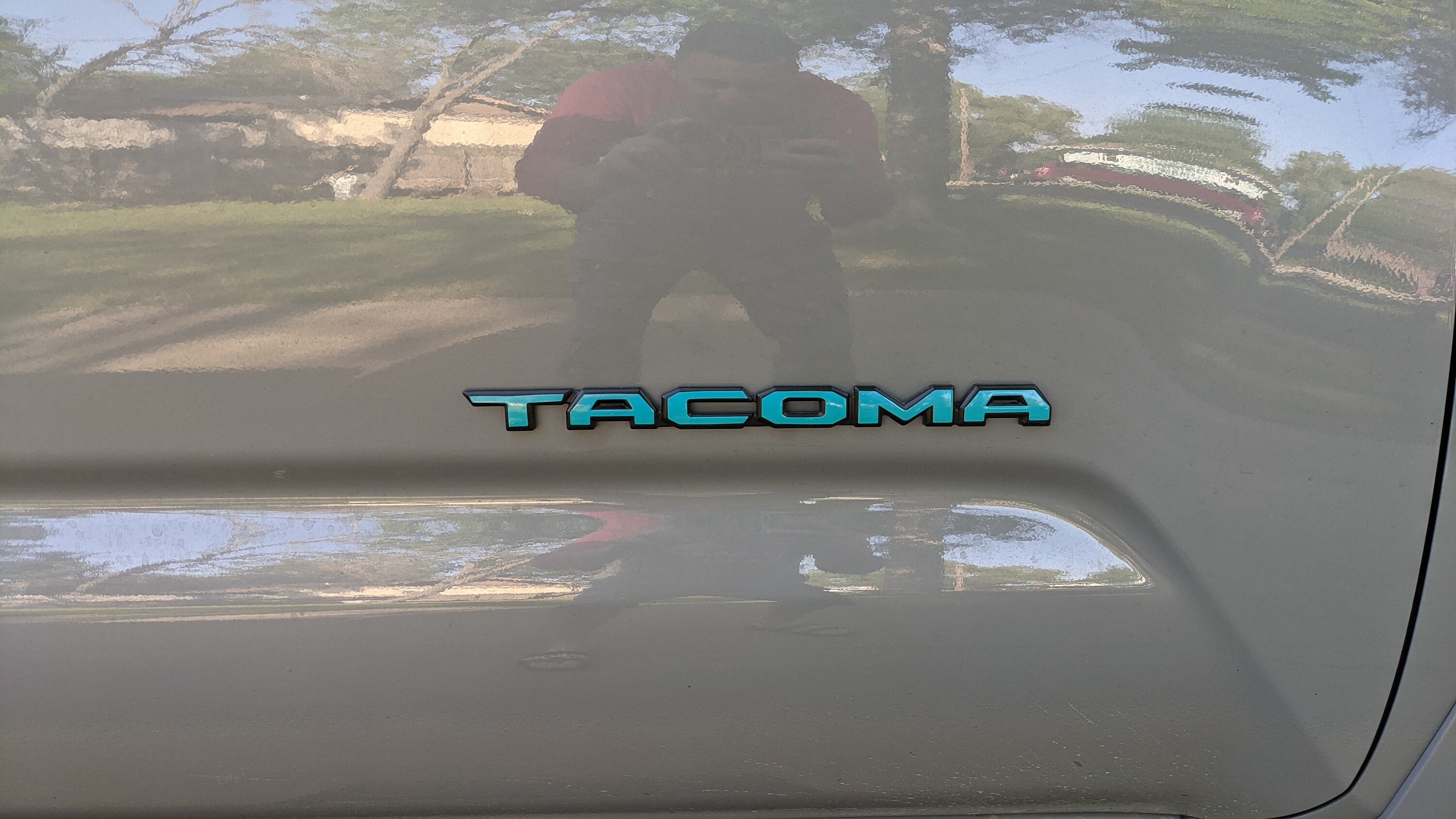 2024-2025 Toyota Tacoma Door Emblem Decal Overlays - Both Doors (SKU#16 ...