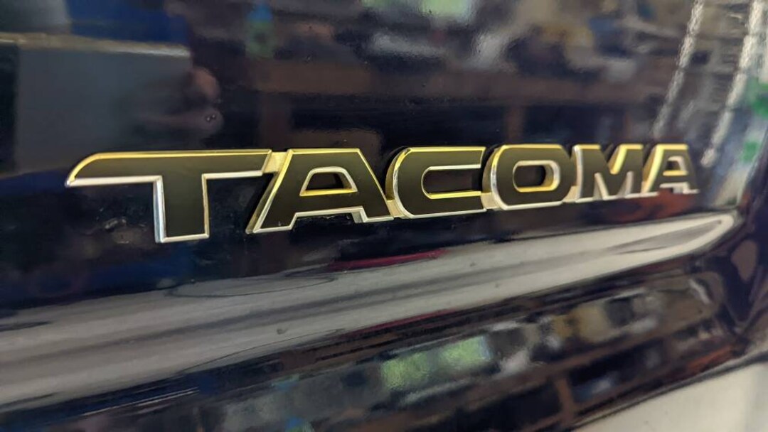 2005-2015 Toyota Tacoma Door & Tailgate Emblem Decal Overlays for SR5 ...