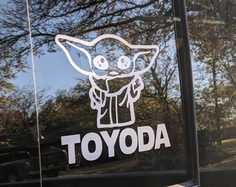 Toyoda Window Decal - Etsy