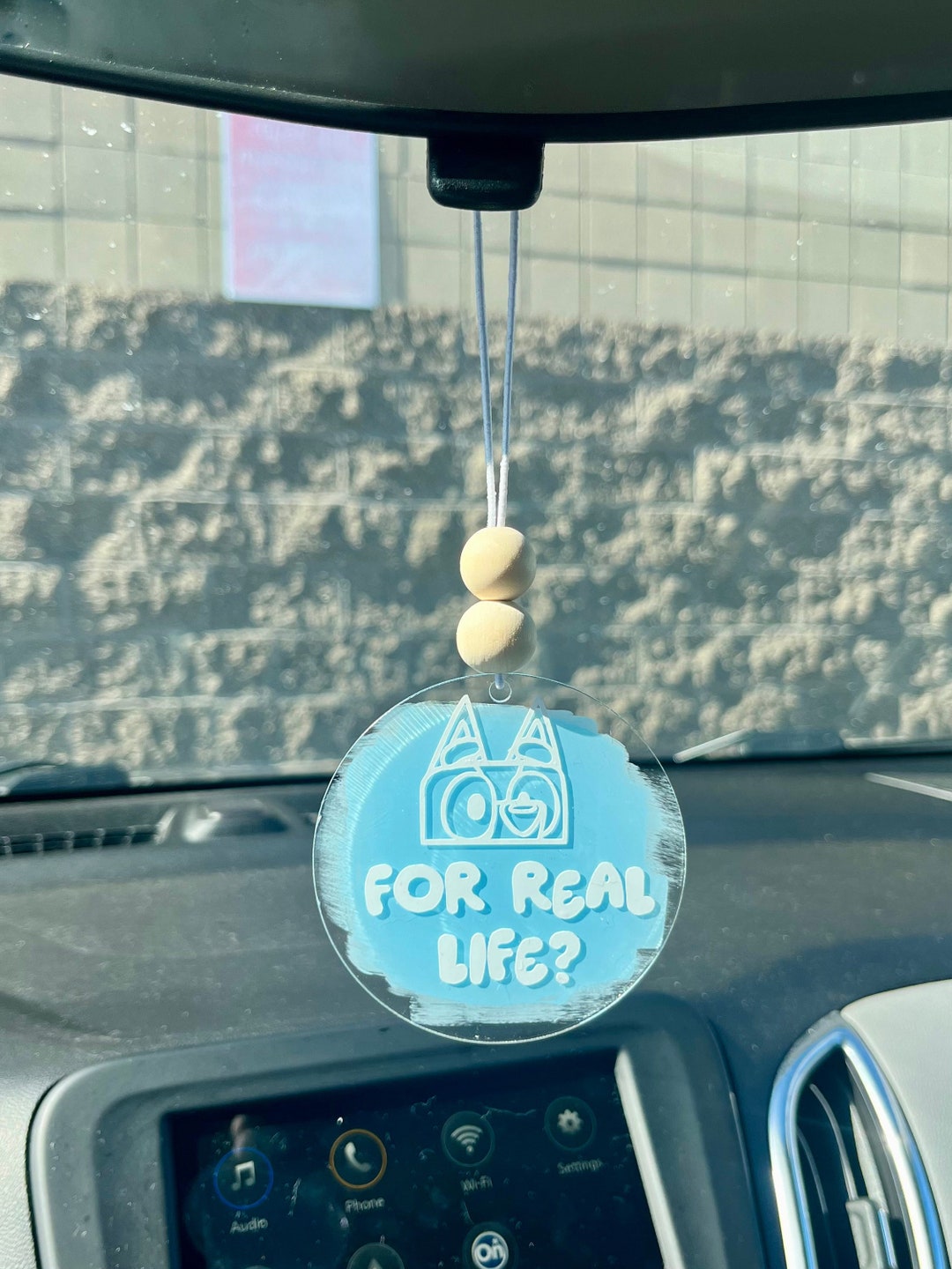 Bluey for Real Life Car Mirror Charm - Etsy