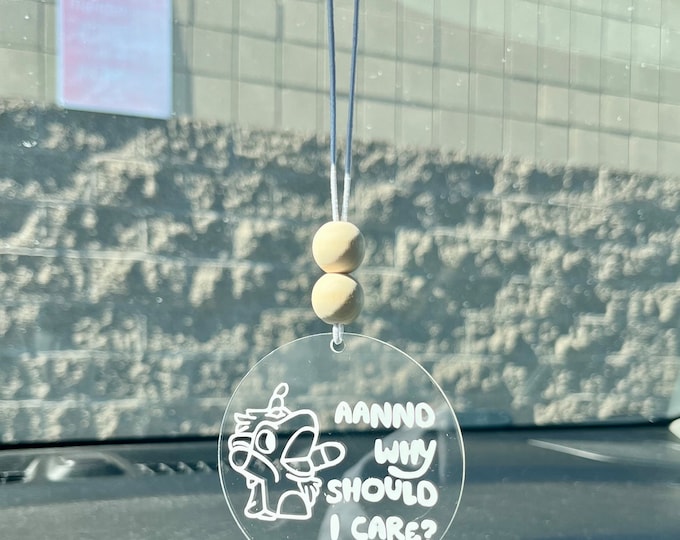 Bluey Unicorse Car Mirror Charm - Etsy