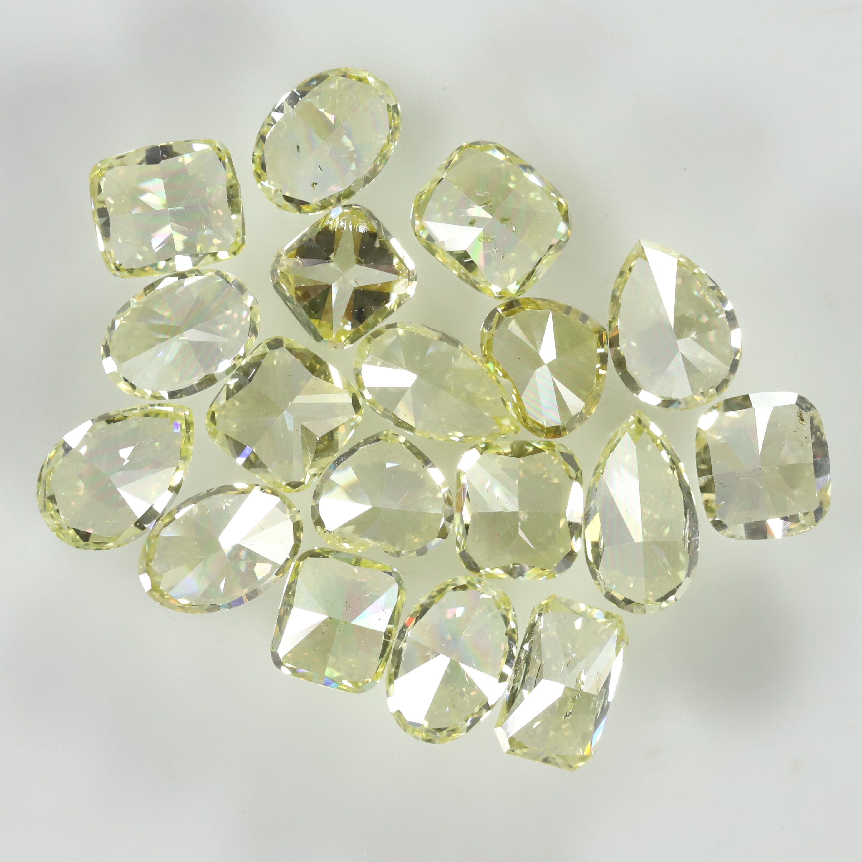 6.10 CT/18 Pcs Mix Diamond Natural Loose Diamond Mix Cut | Etsy