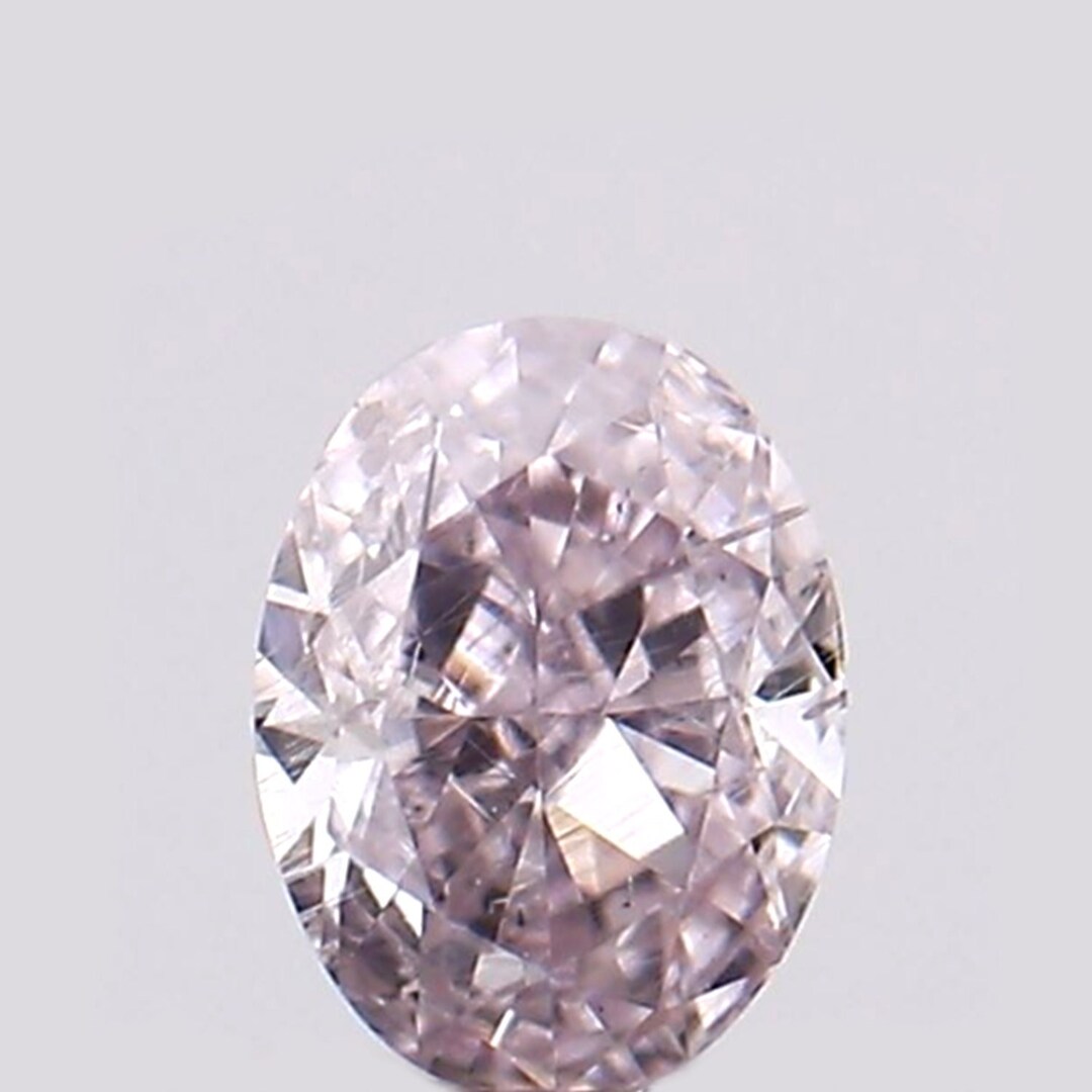 0.08 CT Pink Color Oval Diamond Natural loose Diamond Oval Cut Gifts ...