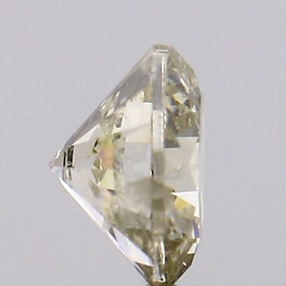 0.30 CT Round Natural White White M Color Diamond I2 Clarity | Etsy