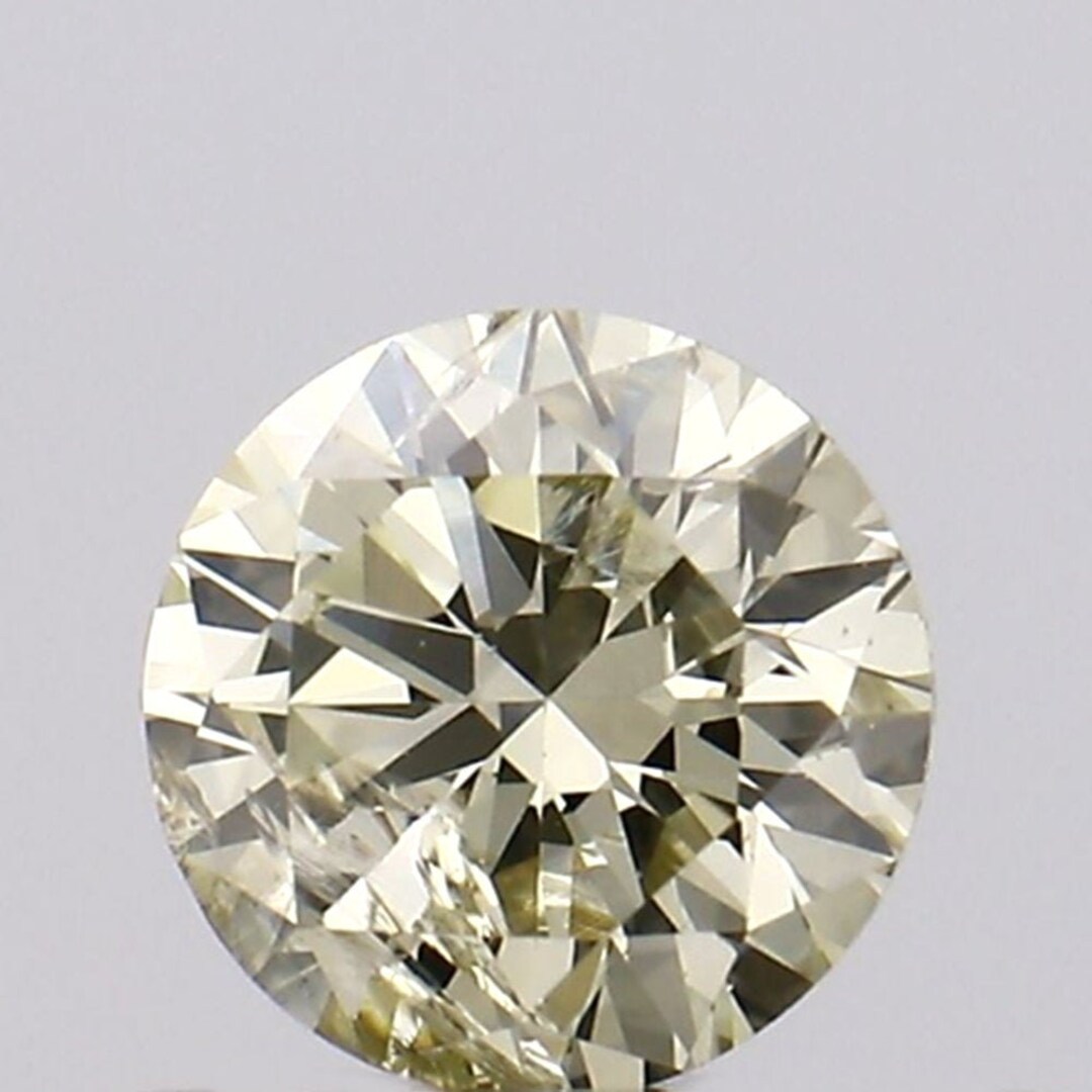 0.30 CT Round Natural White White M Color Diamond I2 Clarity Use for ...
