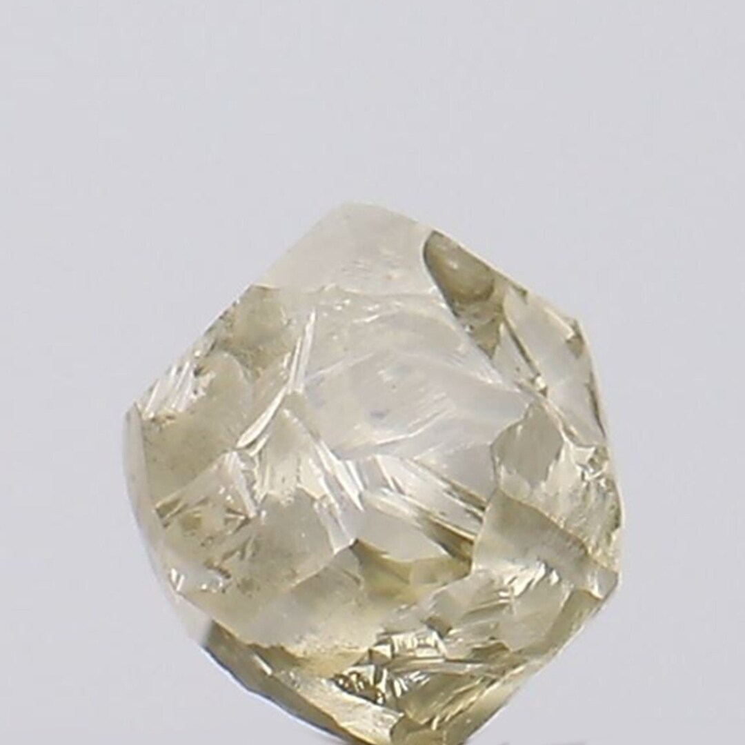 0.31 CT Yellow Color Rough Diamond Natural Loose Diamond Gifts for ...