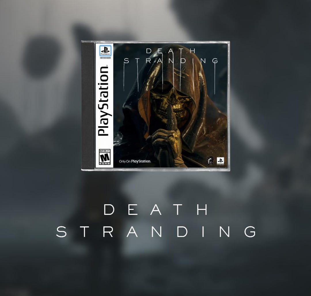 Death Stranding PS1 Inspired Custom Game Case - Etsy