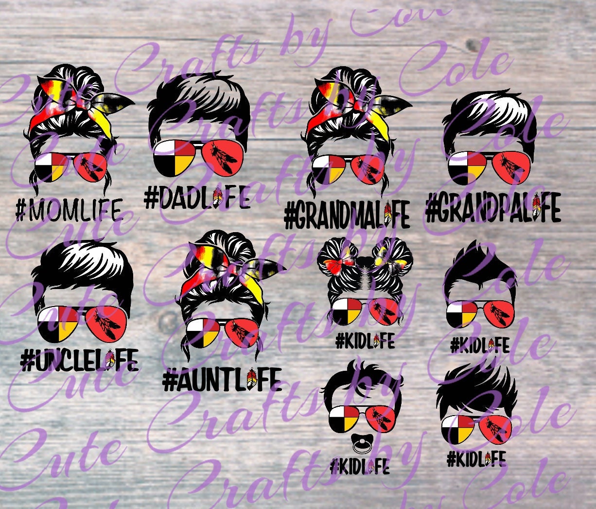 Lumbee Family Life Digital PNG - Etsy