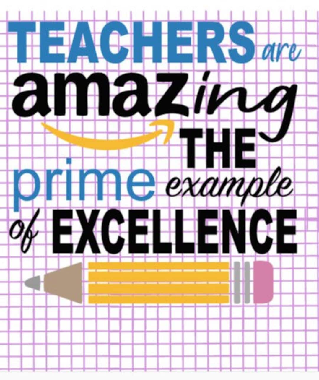 Teachers Are AMAZING PNG/SVG - Etsy