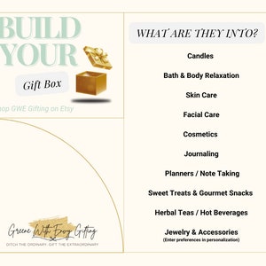BUILD YOUR GIFTBOX - A Home Spa Kit in a Box, for Diverse Women to ...