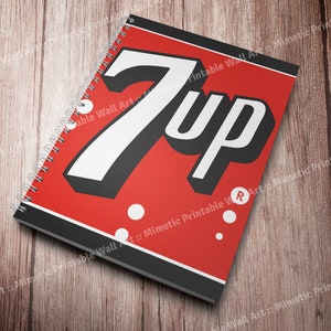 Vintage 7Up PosterRusty and Clear Download Digital Print | Etsy