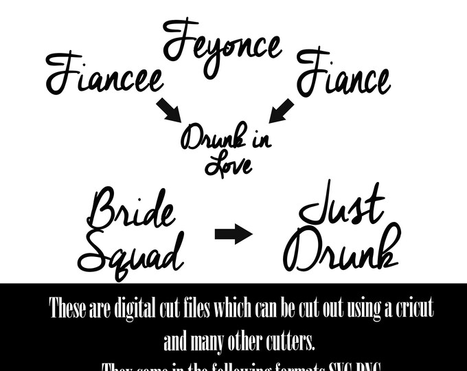 Feyonce Svg, Fiance Svg, Bachelorette Svg, Engagement Announcement Svg ...