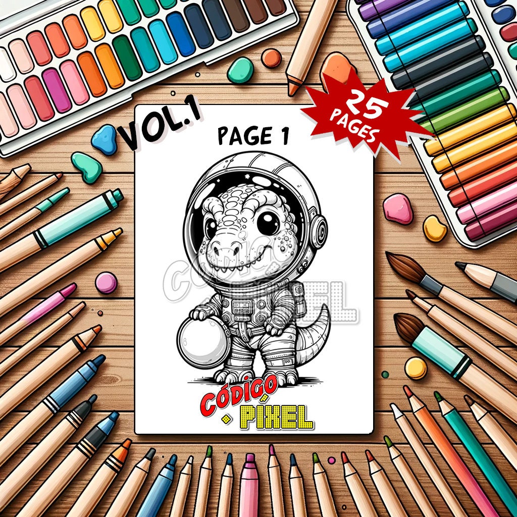 Intergalactic Astronauts: Journey Through the Stars Vol. 1 Coloring ...