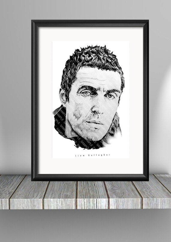 Liam Gallagher | Etsy