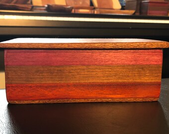Exotic Wood Jewelry Box - Etsy