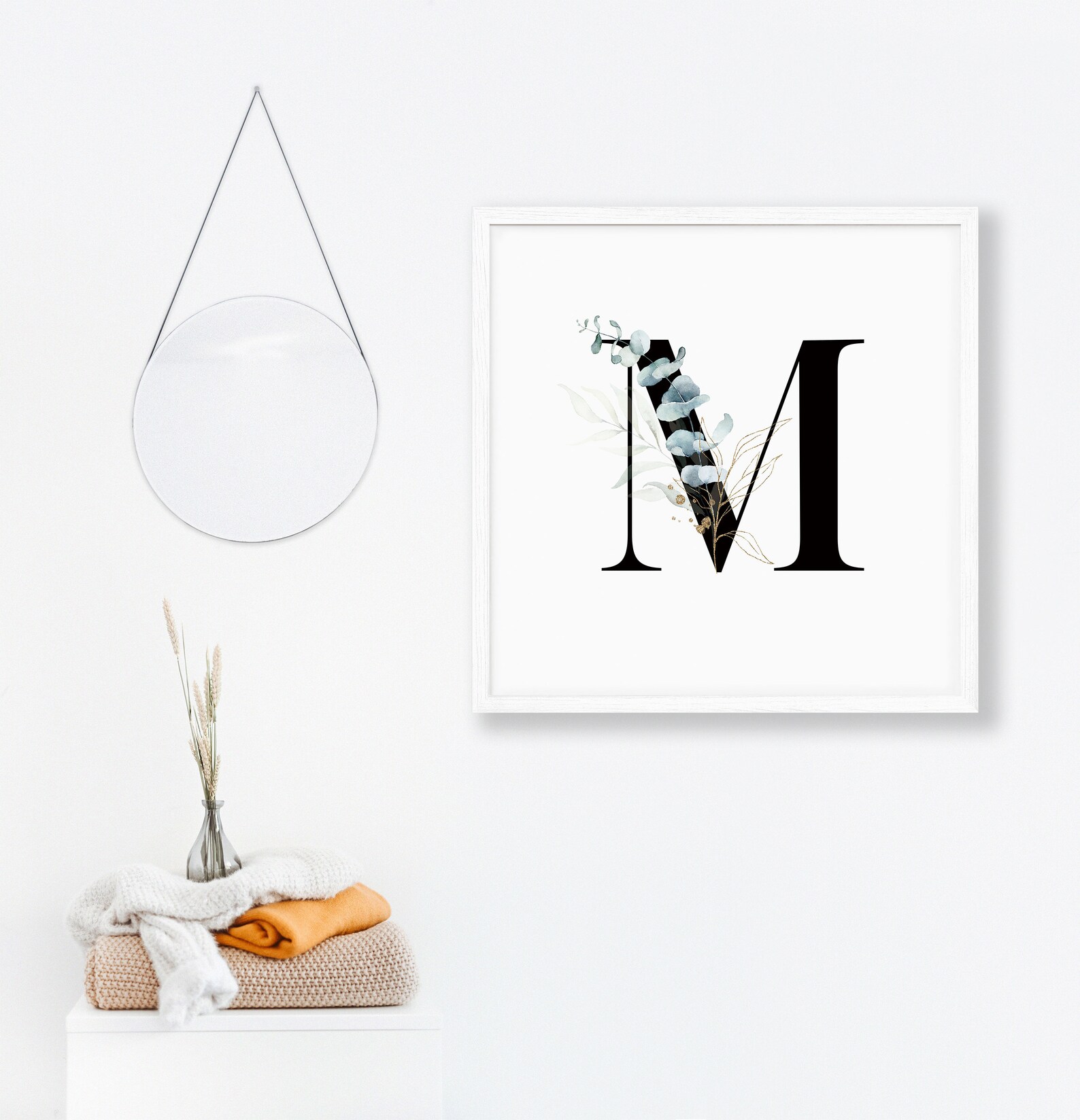 Alphabet Print Letter M Letter M Print Letter M Poster | Etsy
