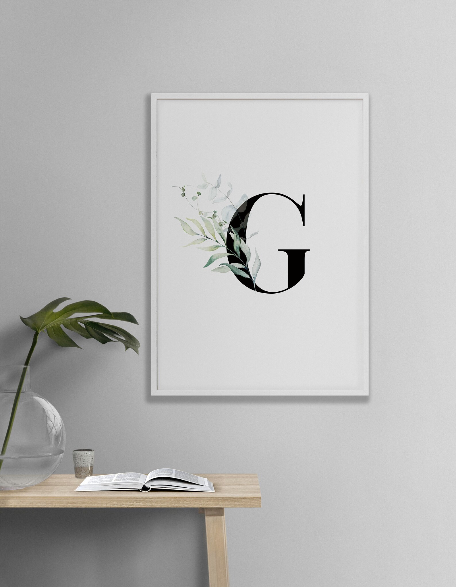 Alphabet Print Letter G Letter G Print Letter G Poster | Etsy