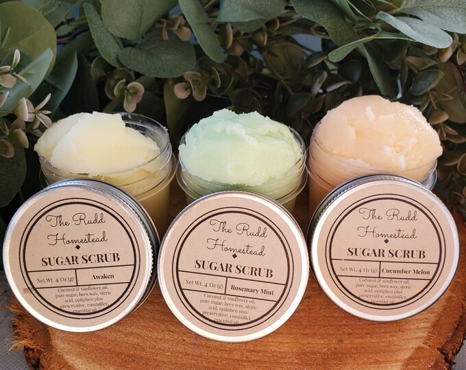 Honey Bunny Emulsified Sugar Scrub Soap. Mothers Day Gift. Body Sugar ...