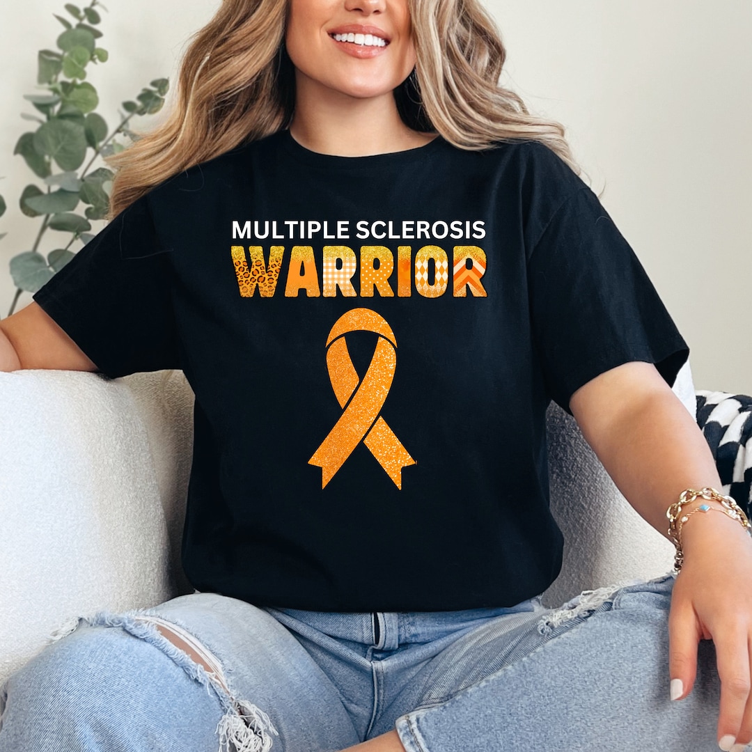 Multiple Sclerosis Warrior Shirt, Multiple Sclerosis Awareness Month ...