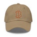 Bitcoin Hat, Bitcoin Embroidered Dad Hat, BTC Hat, Bitcoin Gift ...